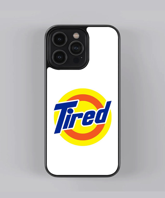 Tired Tide Logo Premium Glass Case